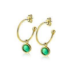 Zinzi oorbellen, creolen, lange oorbellen - Zilver.nl